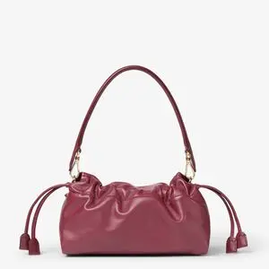 Fendi Baguette® Soft Medium Dark Red Nappa Leather Bag